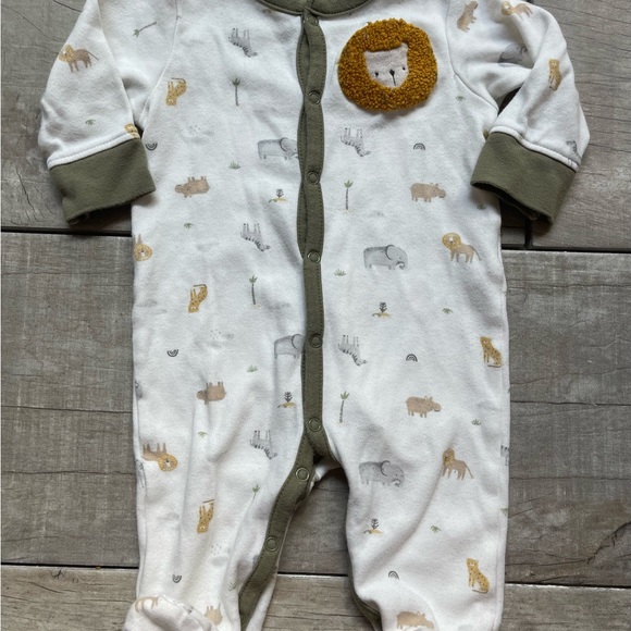 Rene Rofe baby | One Pieces | Rene Rofe Safari Animals Baby Boy Pajama ...